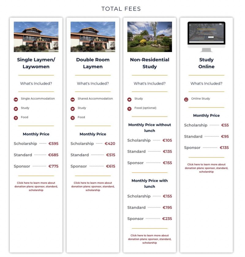 Basic Program — Nalanda Monastery
